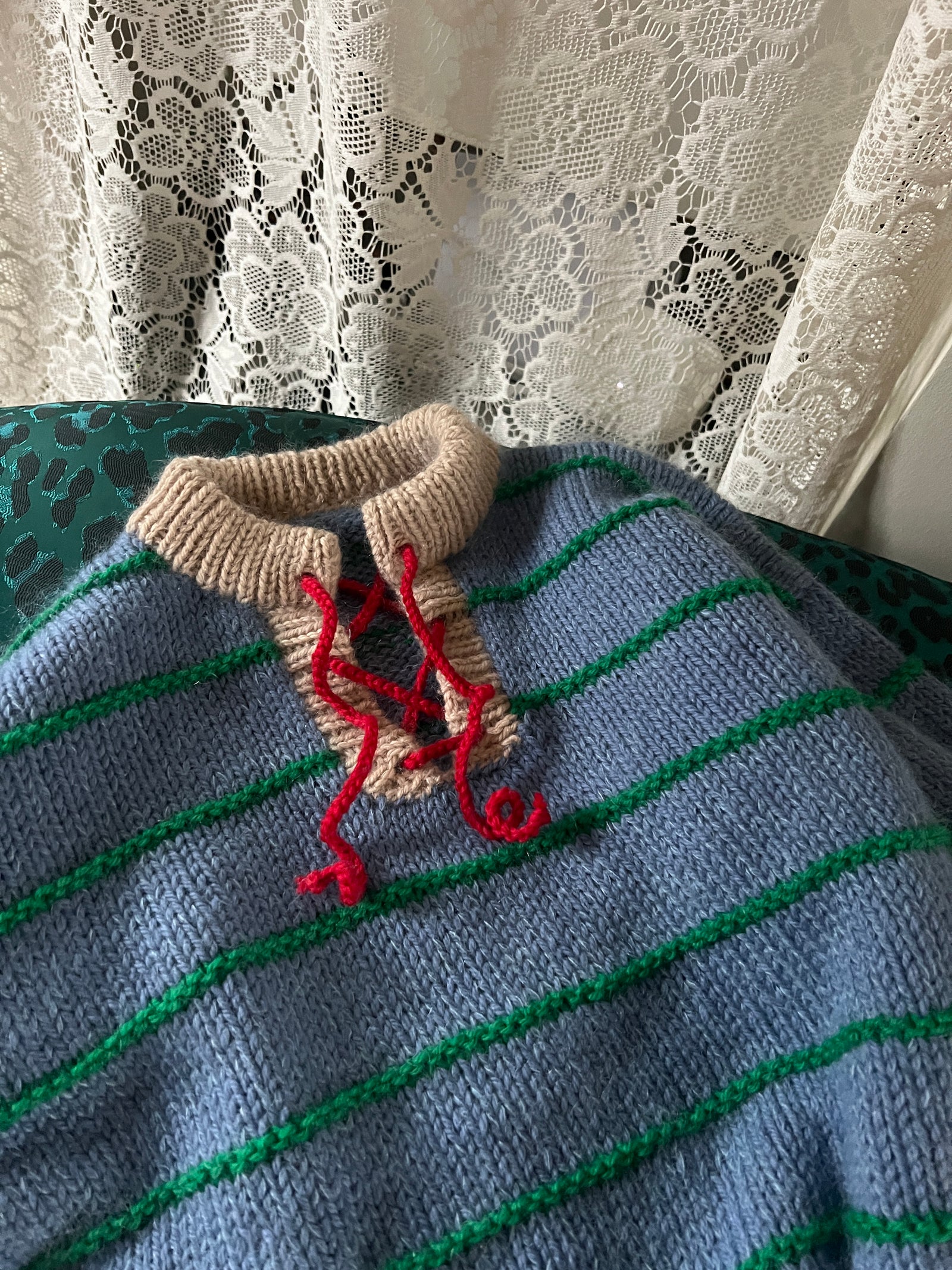 READY TO SHIP - Sailor sweater – Deima Knitwear