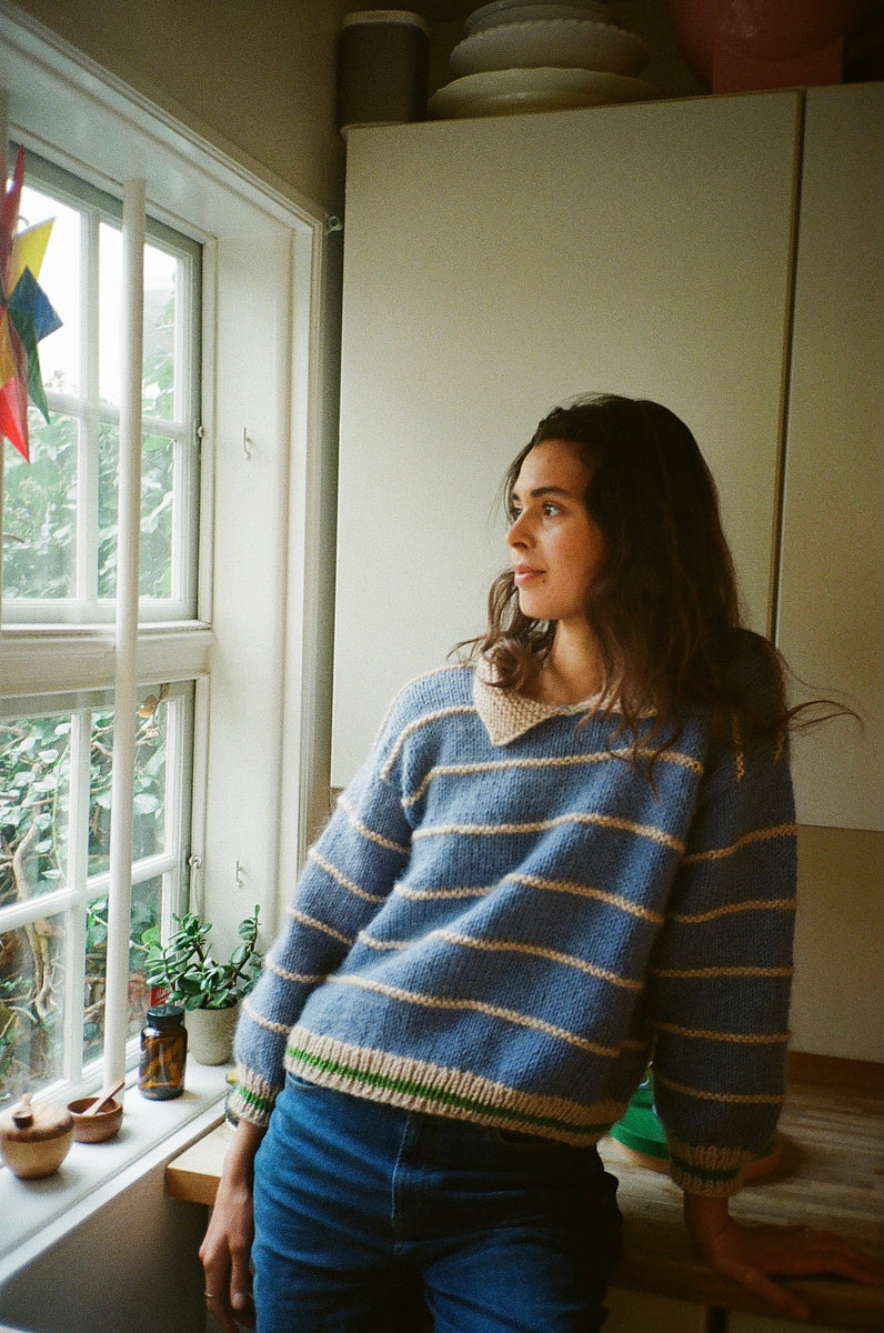 Deima's Lucky Sweater - knitting pattern (dansk) – Deima Knitwear