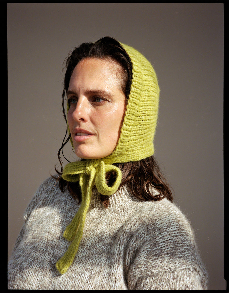 Bow Tie Bonnet – Deima Knitwear