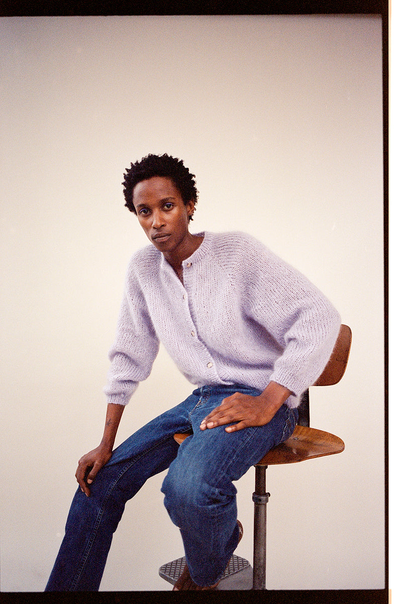 Mohair Cardi – Deima Knitwear