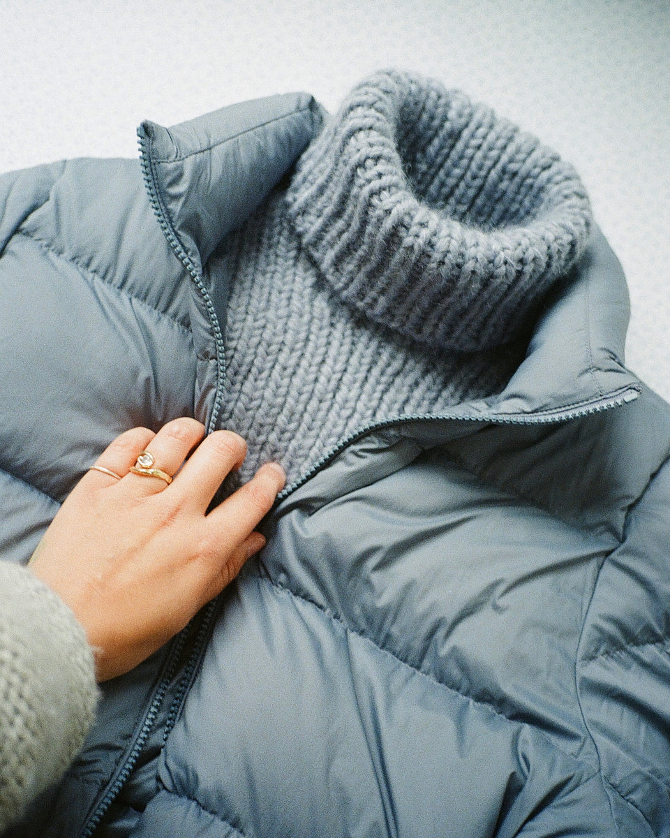 Deima's turtleneck collar - knitting pattern (english) – Deima Knitwear